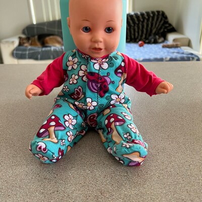 12 Inch Doll Clothes Patterns, Set of 12 PDF Doll Clothing Patterns for ...