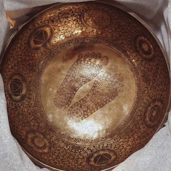 Lord Kaal Vairab With Tree of Life Adorned Fancy Gong Beautifully ...