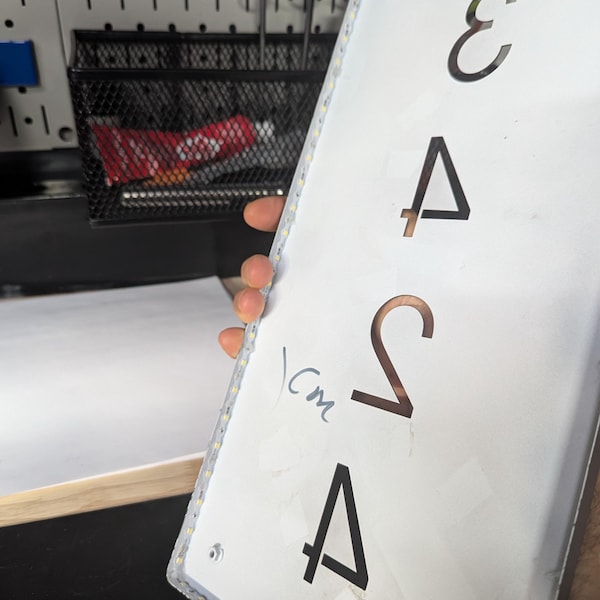 LED House Number Sign,metal Address Lightbox,modern Home Decoration ...