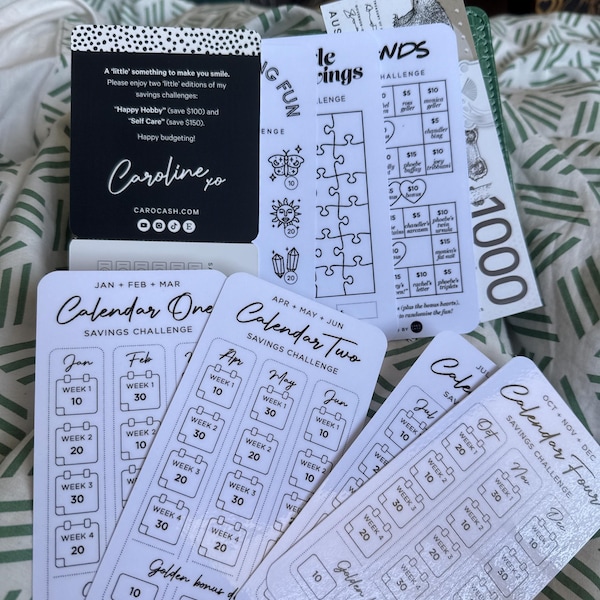 PEPSICHEERS Savings Challenge - A6 + A4 Printable PDF Downloadable ...