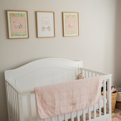 Sage Green Rabbit Vintage Print Nursery Decor Bunny Nursery Art ...