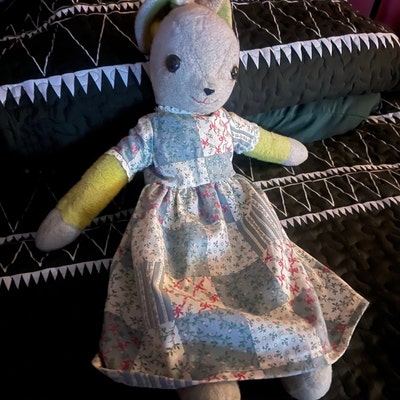 Addy Pink Dress and High Top Tie Boots for the American Girl ...