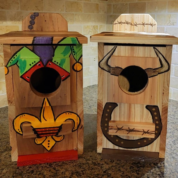 Large Squirrel House, Squirrel House, Cedar Squirrel House, Squirrel ...