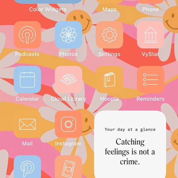 Winter Snow App Icons, Winter iPhone Icons, Winter Widgets - Etsy