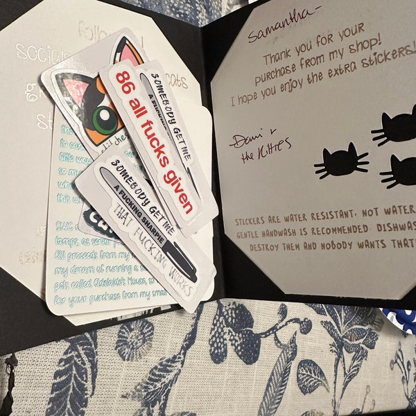 It's Hip to Snip & Nope the Fallopes Funny Stickers Set (1ea) - Great ...