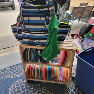 Disc Golf Storage Rack 15 to 240 Discs FREE Shipping and Laser ...
