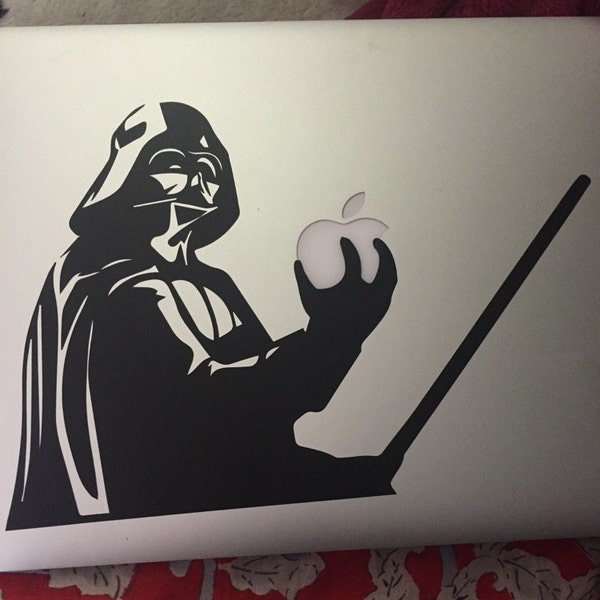 STICKERS for Mac DARTH VADER Star Wars - MacBook Pro Air 11, 13, 15, 17 ...