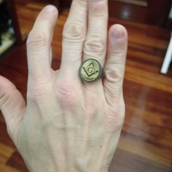 Rose Croix Ring, Rosicrucian Cross Signet Ring Woman, Spiritual Symbol ...