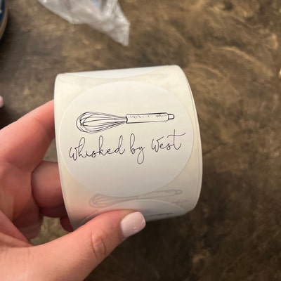 Custom Labels on a Roll, Your Own Design Printed, Water Resistant, Bulk ...