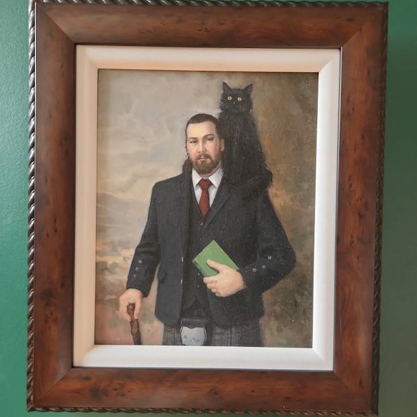 Custom Portrait Painting From Old Photo, Faded Photo to Oil Painting ...