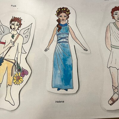 Romeo and Juliet Shakespeare Popsicle Puppets - Etsy