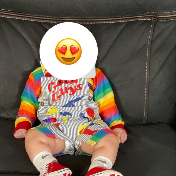 4t. Chucky Good Guy Halloween Dress up Costume. Size 4T Coveralls - Etsy