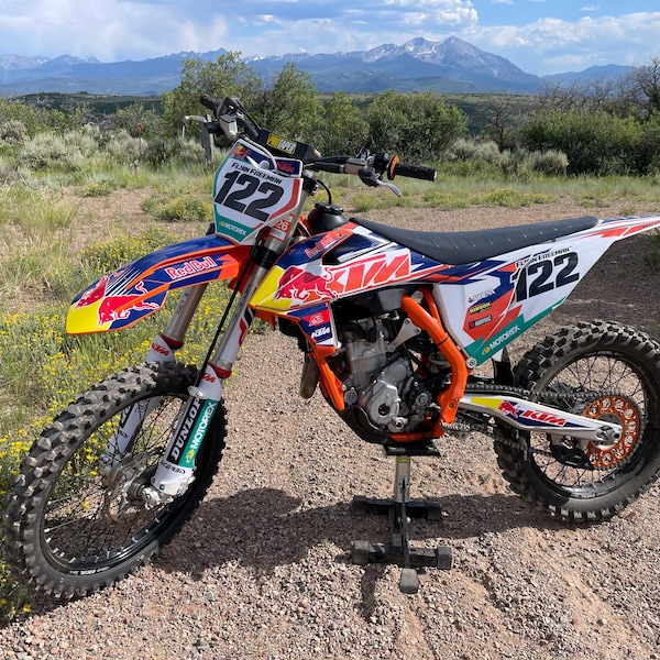 Motorcycle Vinyl Stickers, Graphic Set Decals for Husqvarna Te Wr Swm ...