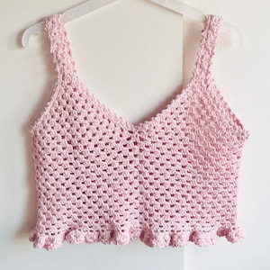 Crochet Top Pattern Sleeveless// Donna // Summer Crochet Pattern ...