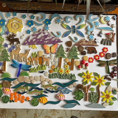 One Micro Mini Ghost Mini Ghost Polymer Clay Ghost - Etsy