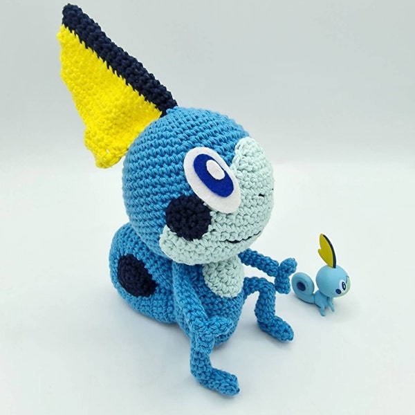 Crochet Pattern Bundle of Grookey, Scorbunny and Sobble From pokémon ...