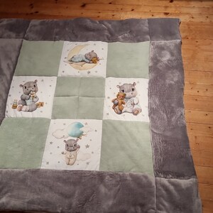 Cute Bear Set of 7 Fabric Panels Quilting Fabric Set Sewing - Etsy