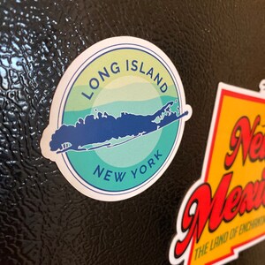 Long Island New York Stickers Set of 2 - Etsy