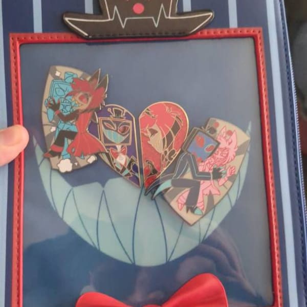 Hazbin Hotel Radioapple Chibi Dance Pin Lucifer Alastor PREORDER - Etsy