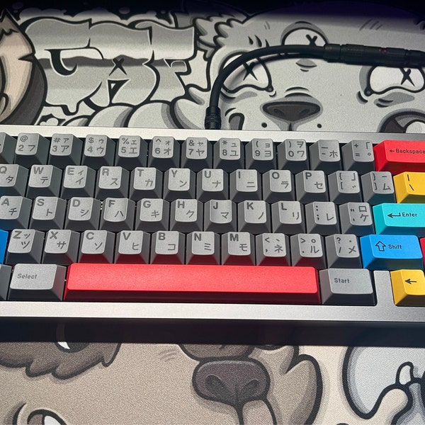 Mr Brutus gmk Red Samurai Artisan Keycap. Single Print Run. 1/1 - Etsy