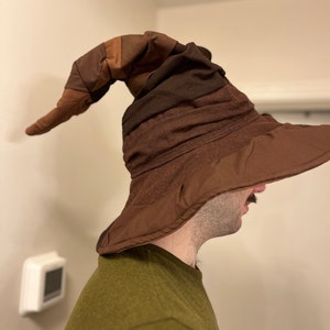 Custom Brown Wizard Hat - Etsy