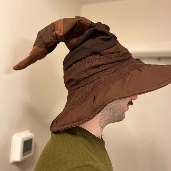 Custom Brown Wizard Hat - Etsy