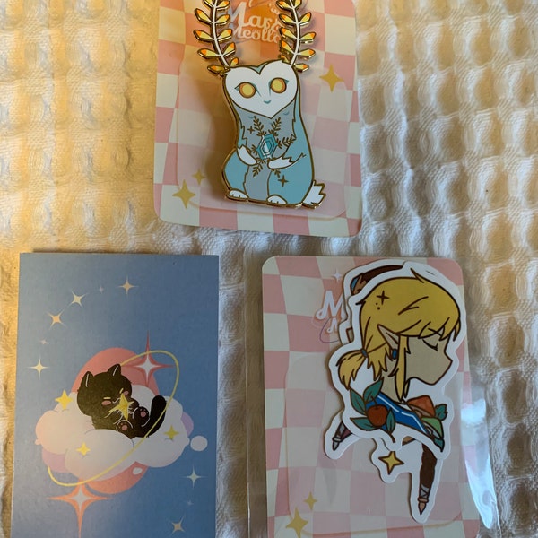 Blupee & Bubbul Gem Enamel Pin - Bobble Interactive Pin - Cute Bunny ...