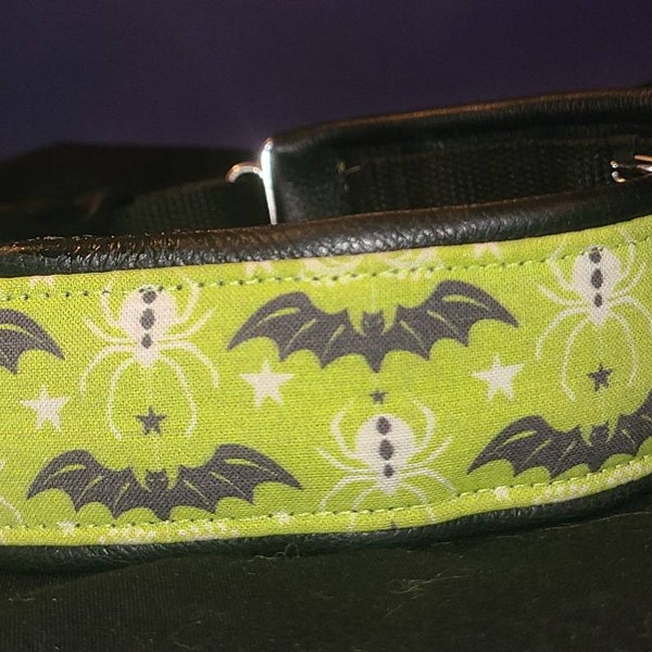 CUSTOM Hidden Prong Training Dog Collar - Real Leather - 2 Inch Wide ...