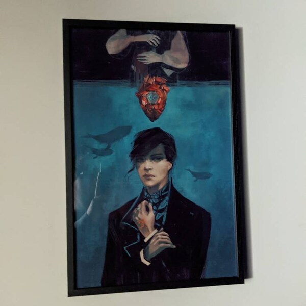 Fear of the Water Solas and Lavellan, Dragon Age Art Print - Etsy