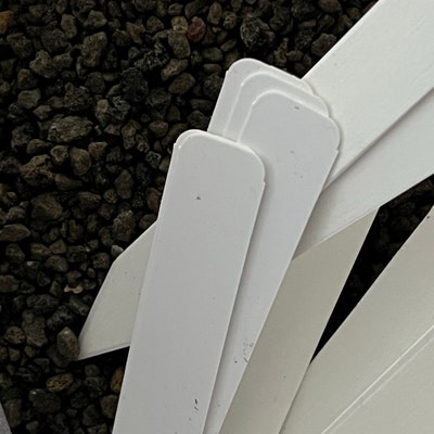 Plastic Plant Stakes Markers Plant Labels Nursery Tags Made in USA 4 X ...