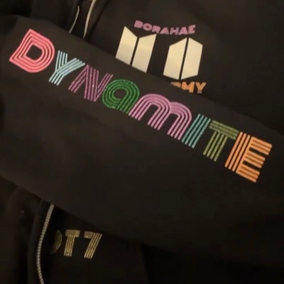 BTS Dynamite Font .TTF Format Letters, Numbers, Symbols Instant Digital ...