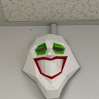 Papercraft 3D PLAIN FACE MASK Halloween Pepakura Faceless Venetian ...