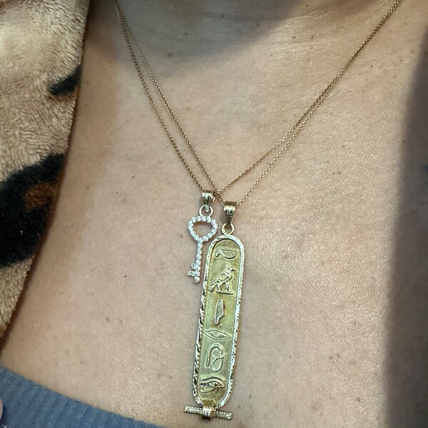 Men's 10K Yellow Gold Hundred Dollar Bill Ring Two Finger Ring Benjamin ...