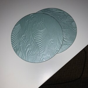 Japanese Wave Coasters Minimalist Home Decor Beachy Housewarming ...