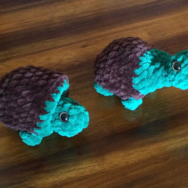 Pop It Turtle, NO SEW, Crochet Pop It Turtle, Crochet Pattern, Pocket ...