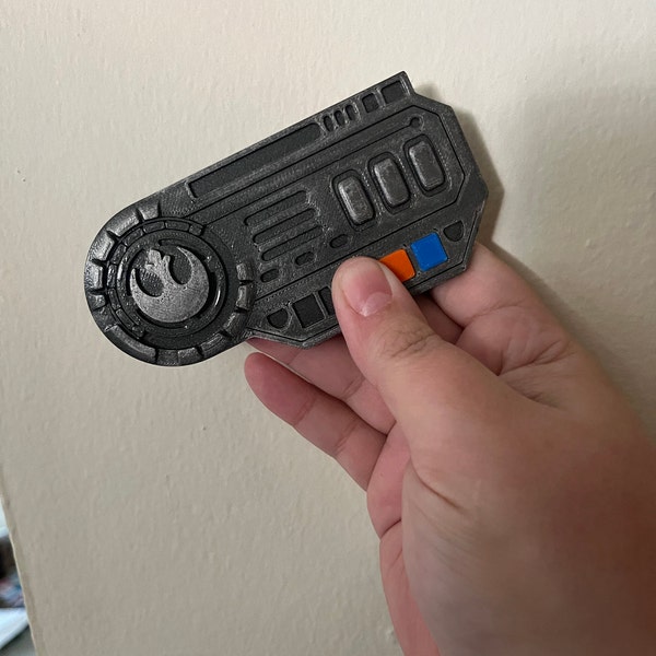 Magnetic Star Wars Inspired Rebel Communication Badge Comlink Greeblie ...