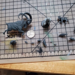 Orc Warrior Miniature RPG Minis Ork Mini DND D&D RPG - Etsy