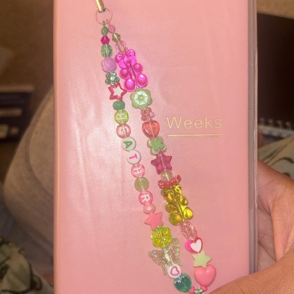 Customized Phone Chain, Personalized Phone Chain, Make Your Own Phone ...
