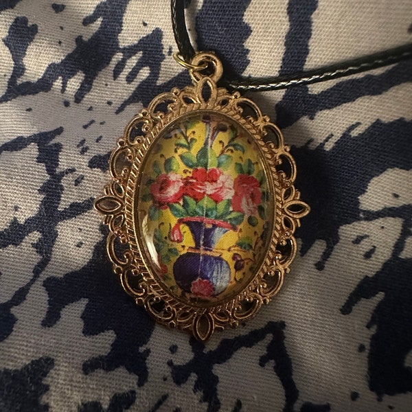 Persian Keychain Handmade Wooden Keychain Persian Carpet Keychain ...