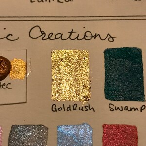 Gold Rush, Metallic, Shimmering, Handmade Watercolor Paint. - Etsy