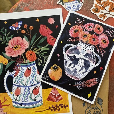 Mary Shelley Sticker Set With Lord Byron, Percy Shelley Frankenstein ...