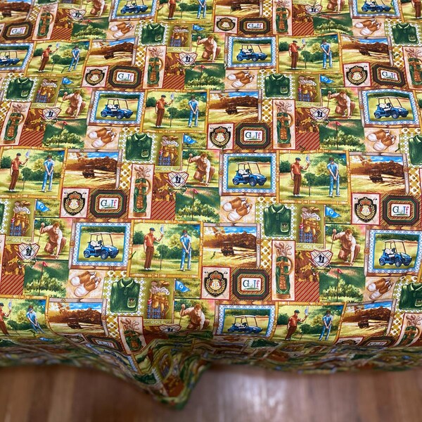 35 Digital Fabric Panel David Textiles Christmas Midnight Meeting Santa ...