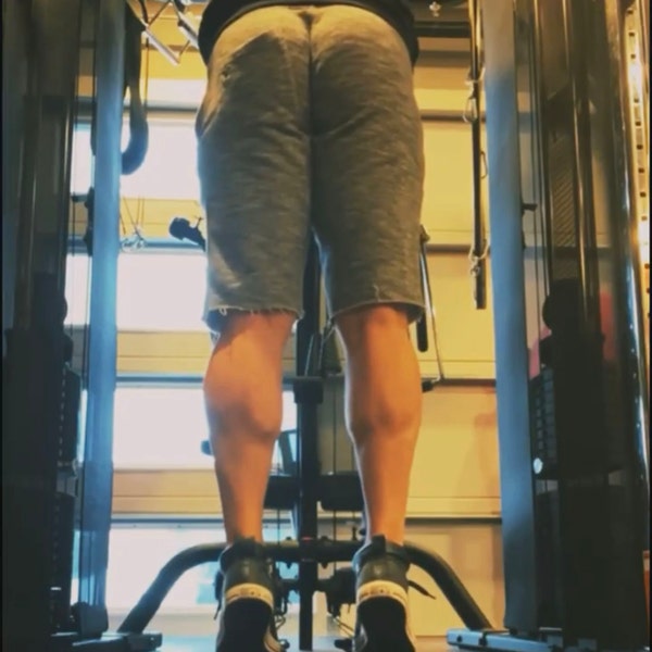 Calf Pipe: Home Gym Calf Raise Platform - Etsy