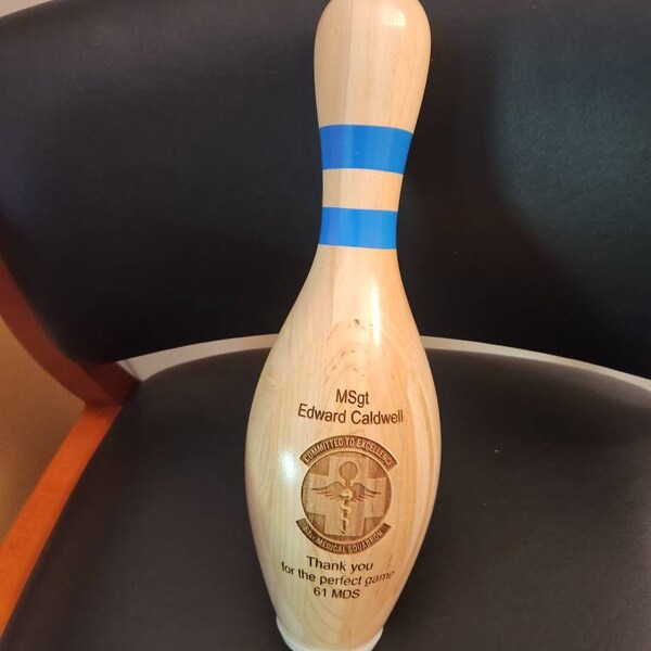 Stars & Stripes Bowling Pin - Etsy