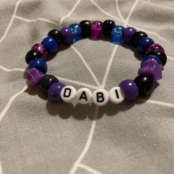 Large MHA Character Kandi Bracelets - Etsy