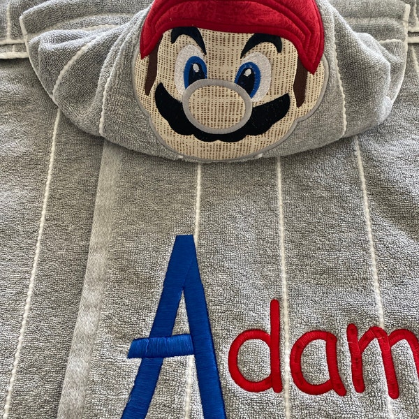 Super Mario Head Digital Machine Embroidery Applique Design, Super ...