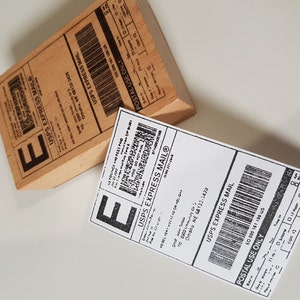 5 Style Labeling Stamp Frame Border Stamp for Card Making Label Planner ...