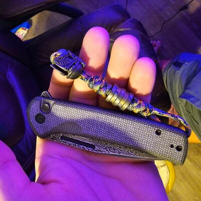 Titanium EDC Bead for / With Lanyard - Etsy