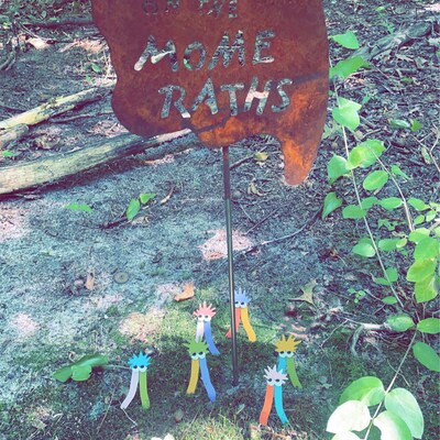 Don't Step on the Mome Raths Yard and Garden Stick Sign Alice in ...