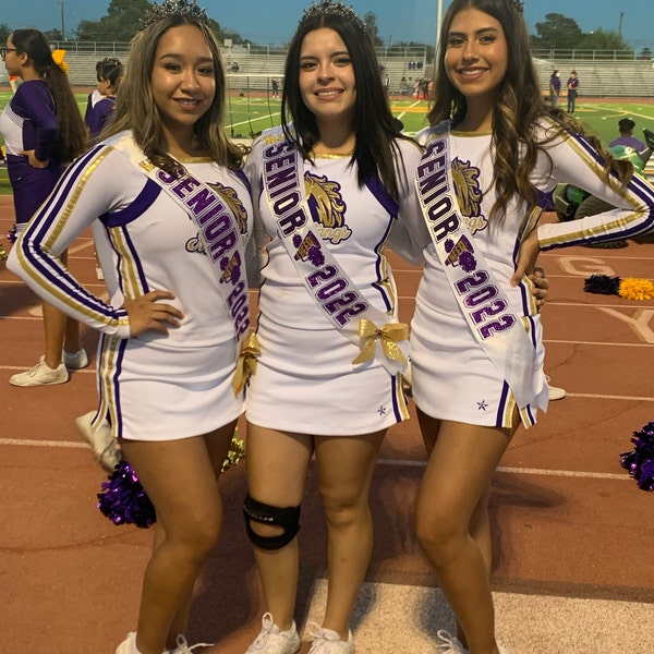 Senior Sashes - Cheer Sashes. Customized Sash for Any Occasion. Glitter ...